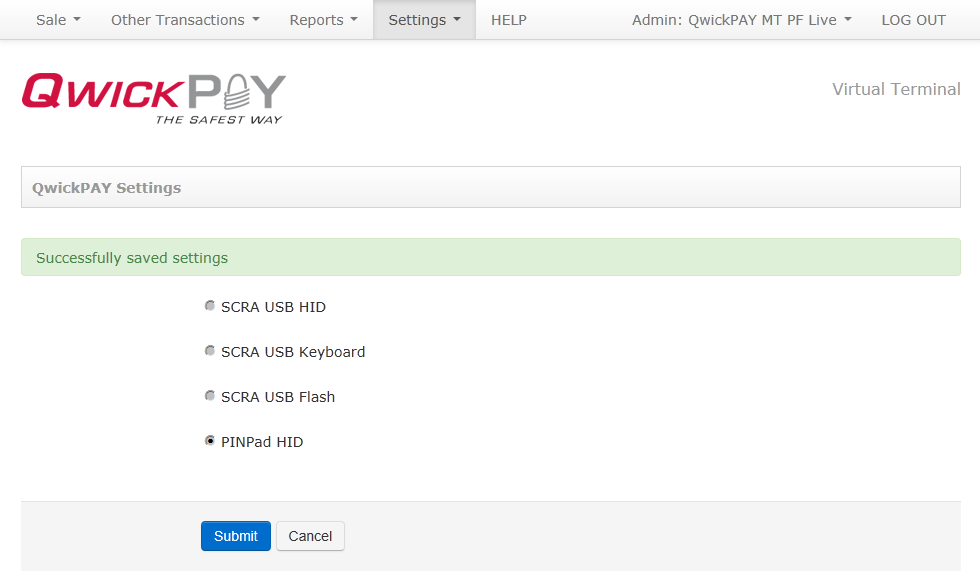Using the IPAD in the Virtual Terminal - Manuals - QwickPAY Support